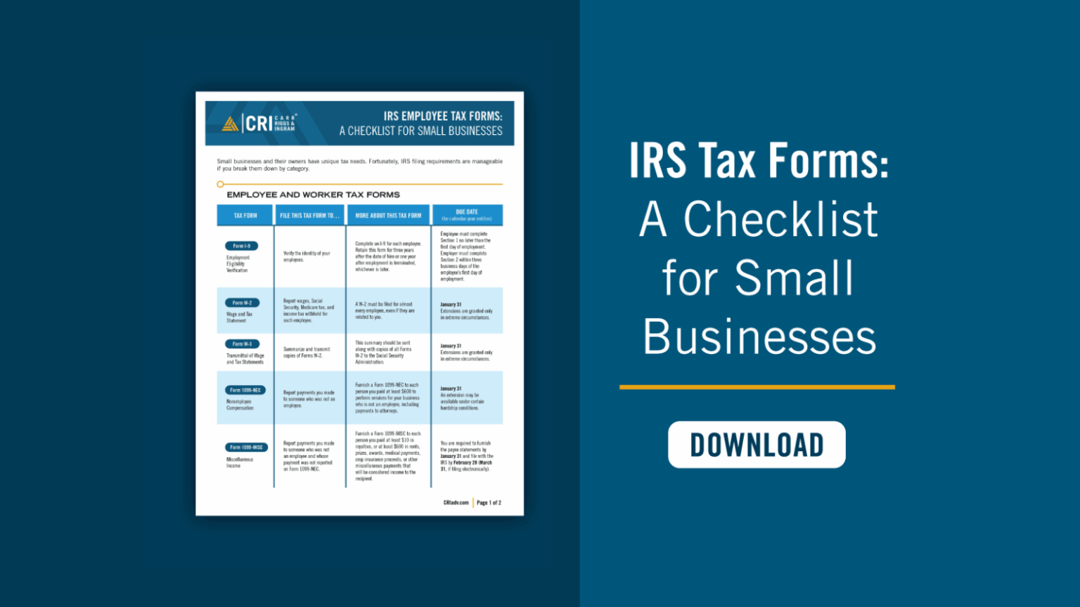 IRS Issues Standard Mileage Rates for 2025 | Carr, Riggs & Ingram
